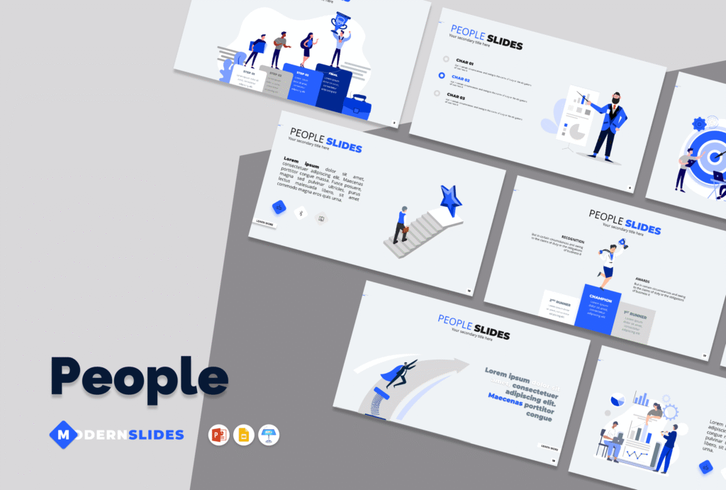 Bộ Modern Slides Pro - Slide Ocean - Mẫu Powerpoint Chuyên Nghiệp