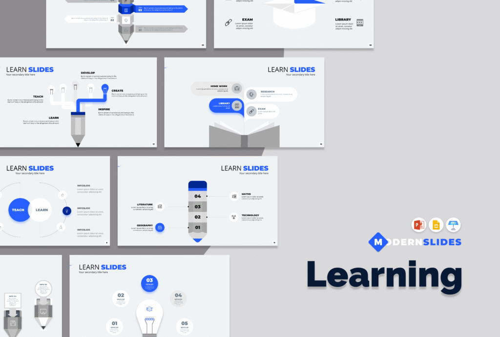 Bộ Modern Slides Pro - Slide Ocean - Mẫu Powerpoint Chuyên Nghiệp