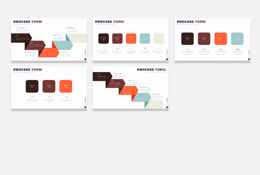 Process Infographic - Slide Ocean - Mẫu Powerpoint Chuyên Nghiệp