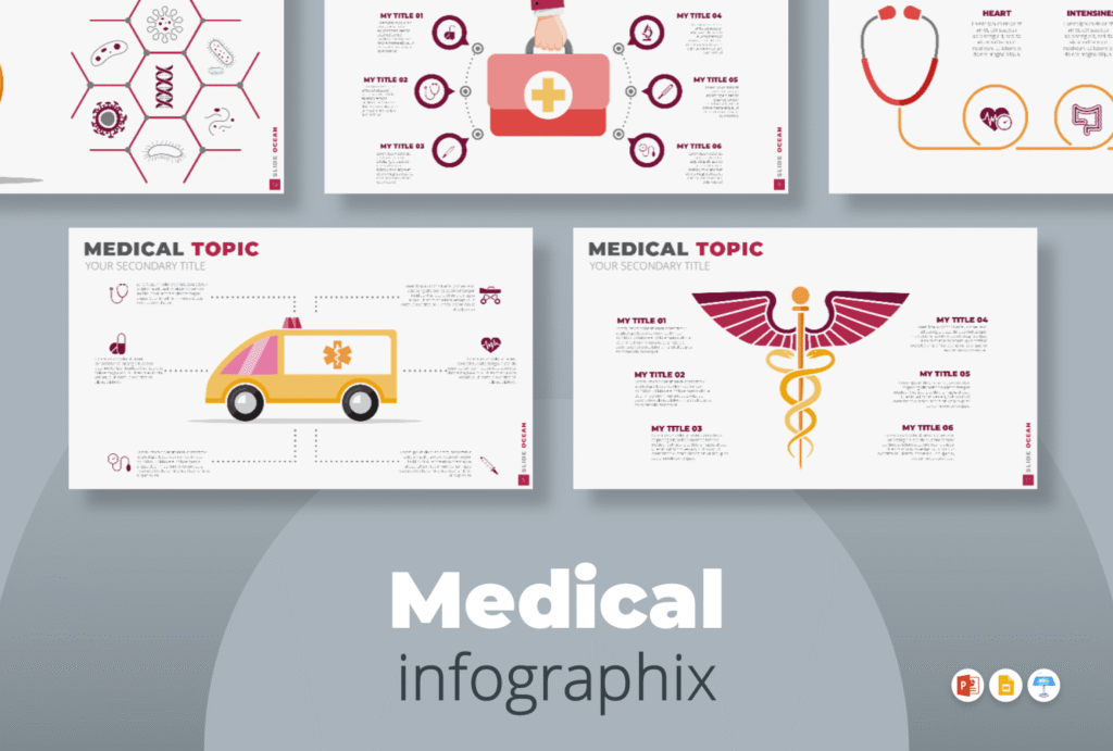 Medical Infographic - Slide Ocean - Mẫu Powerpoint Chuyên Nghiệp