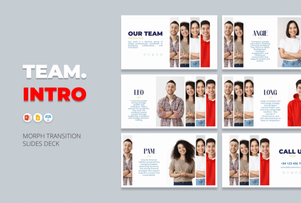 Team Introduction - Slide Ocean - Mẫu Powerpoint Chuyên Nghiệp