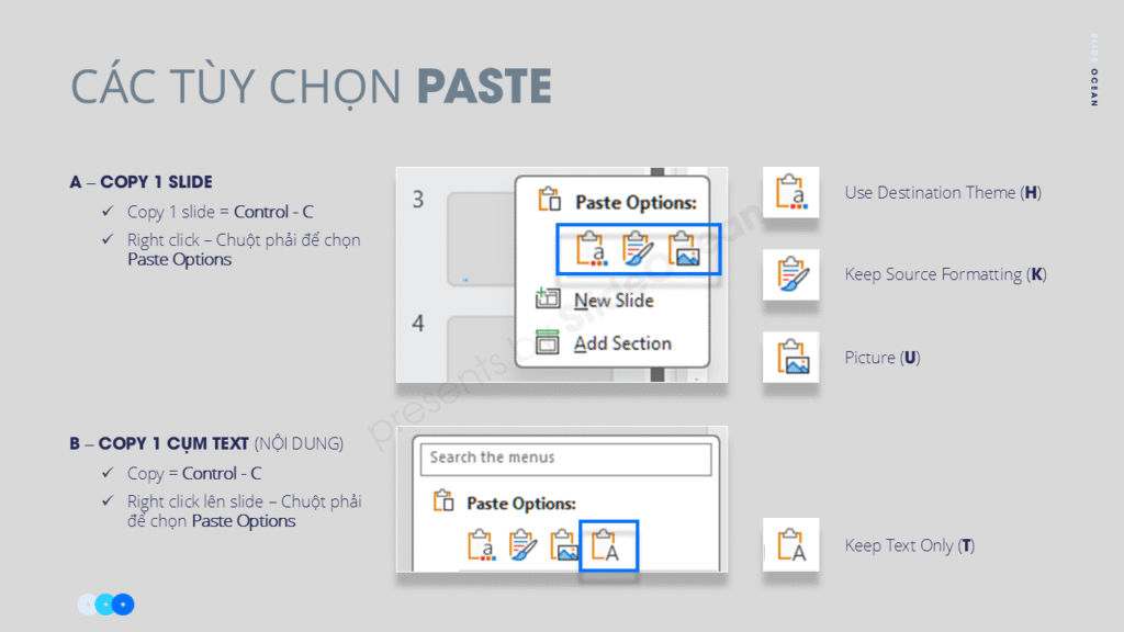Các Kỹ Thuật Copy Paste Powerpoint Hiệu Quả 2025 - Slide Ocean - Mẫu ...